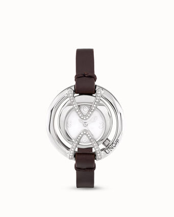 Men's watches (silver-plated, leather) | UNOde50 United States