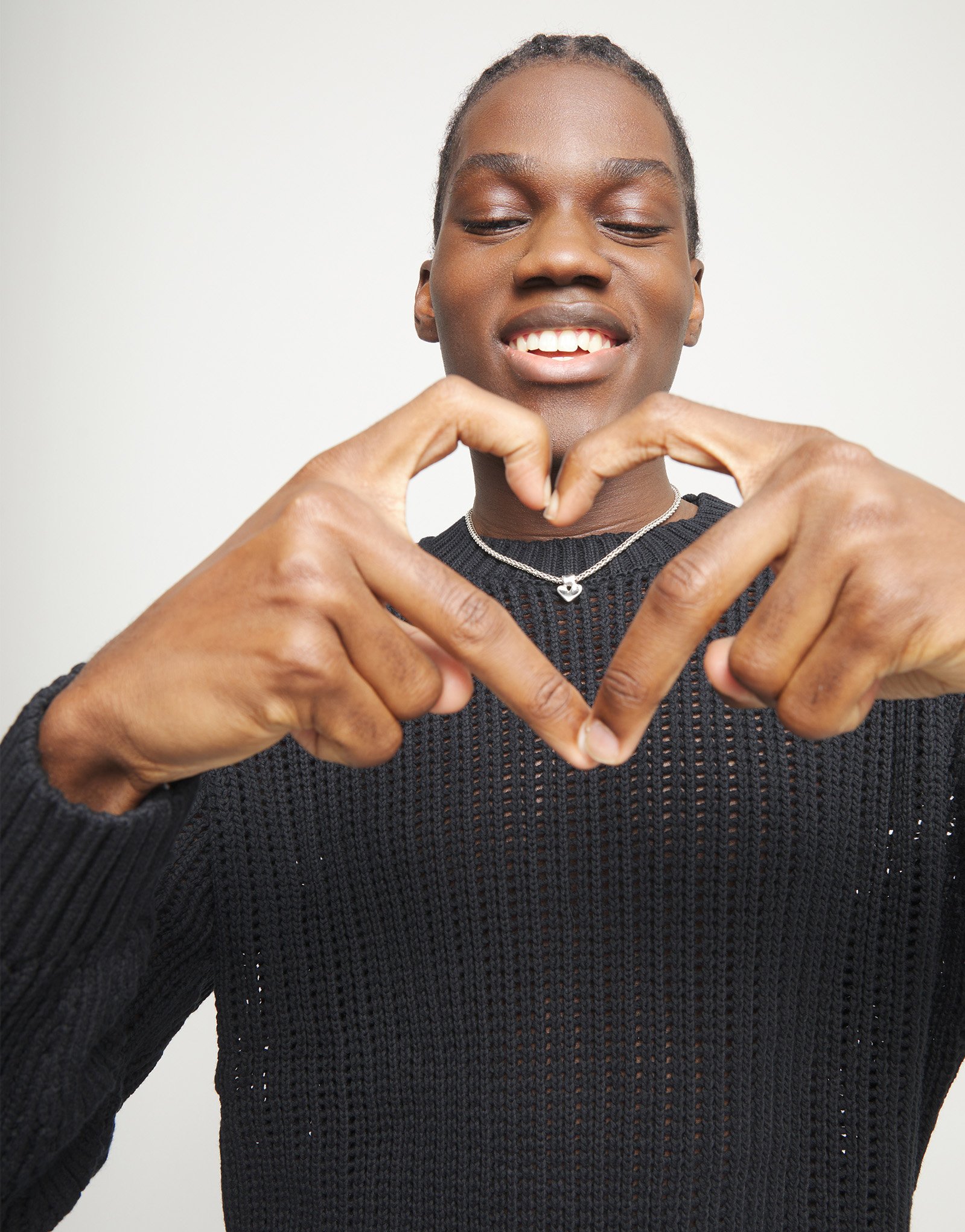 Short chain necklace with small heart detail | UNOde50 United States