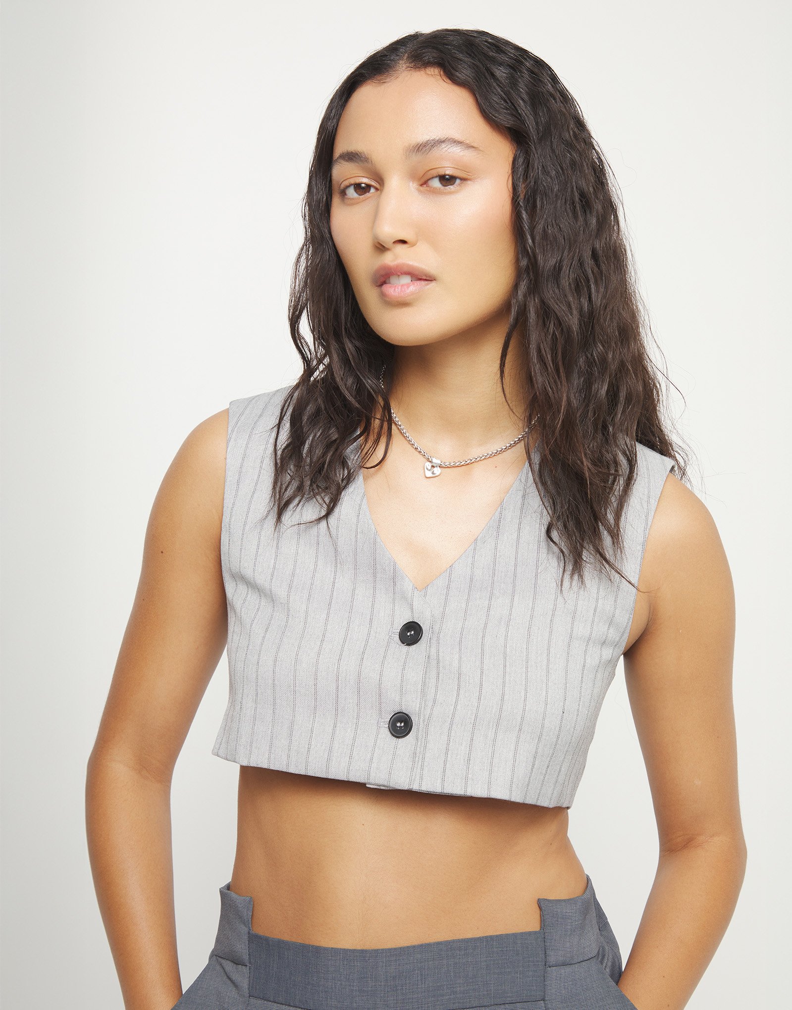 Short chain necklace with small heart detail | UNOde50 United States